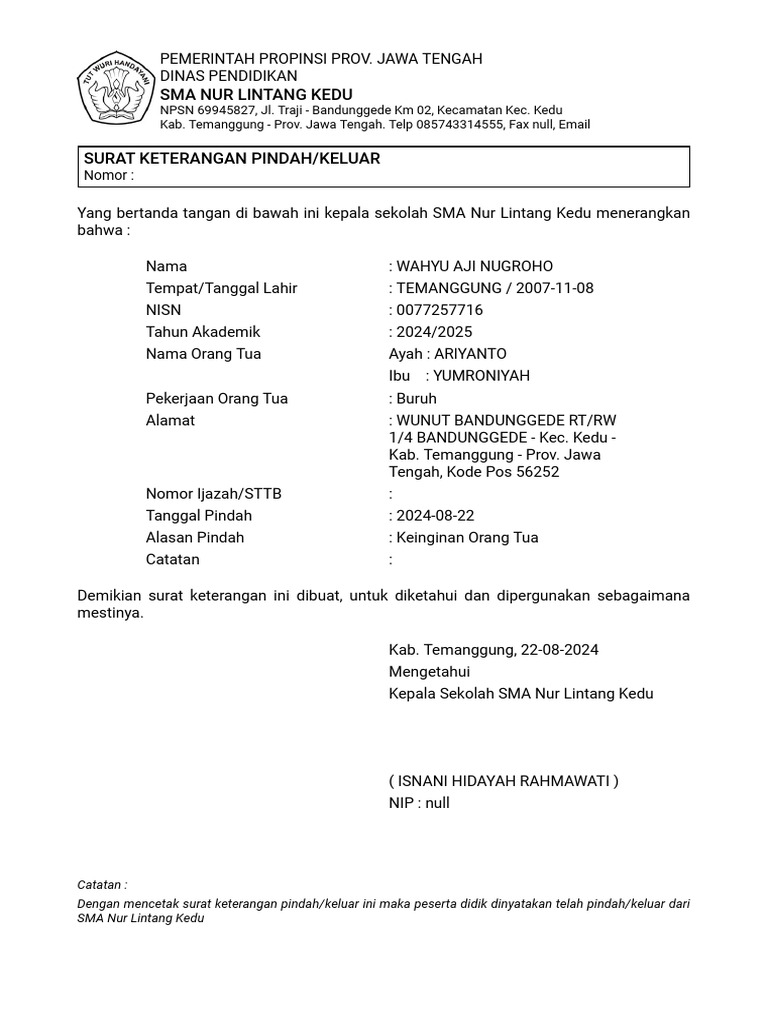 Wahyu Aji Nugroho | PDF