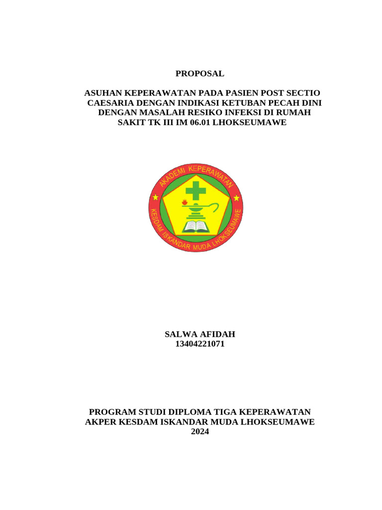 Proposal Salwa | PDF