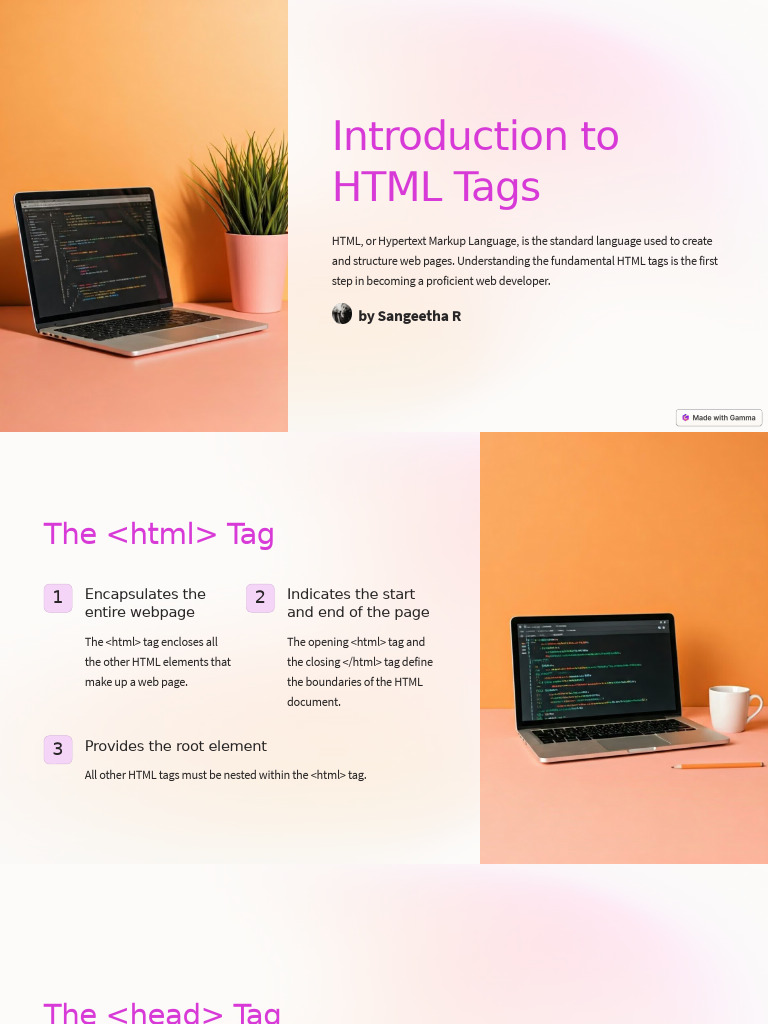 Introduction-to-HTML-Tags | PDF