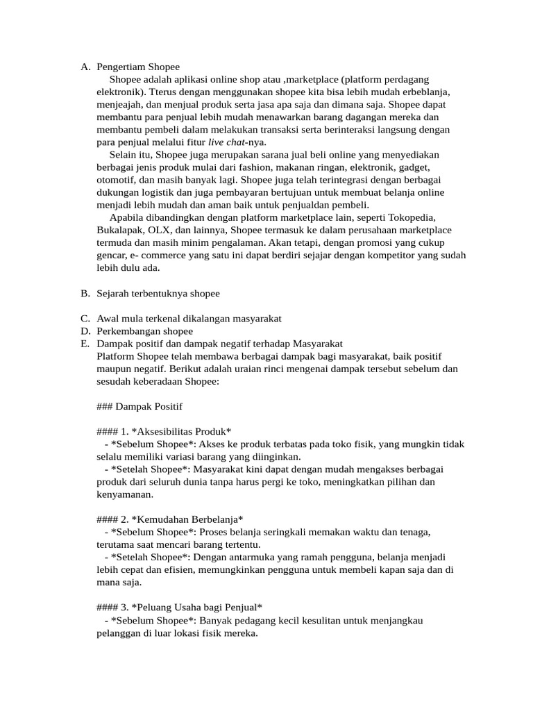 shopee materi 12 | PDF