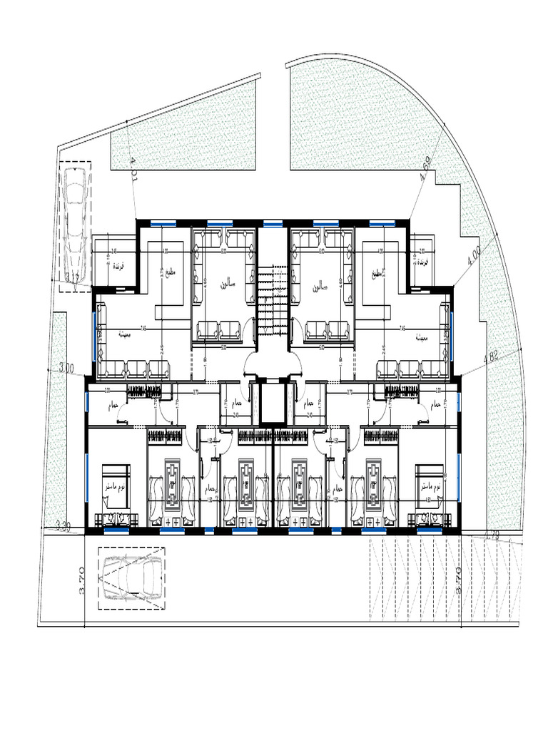 Example of Residential Building Plan | PDF