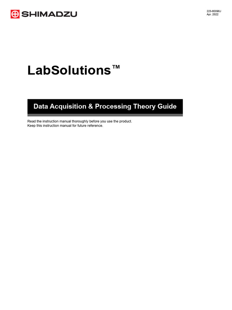 Data Acquisition&Processing Theory Guide | PDF