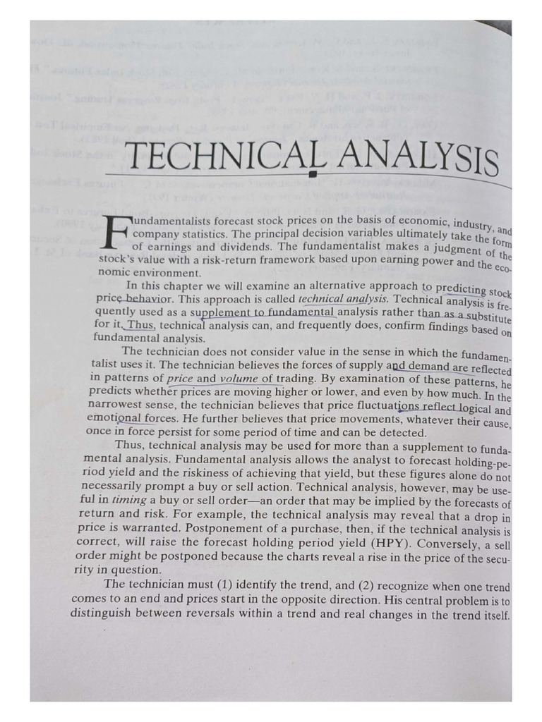 Technical Analysis IPM | PDF