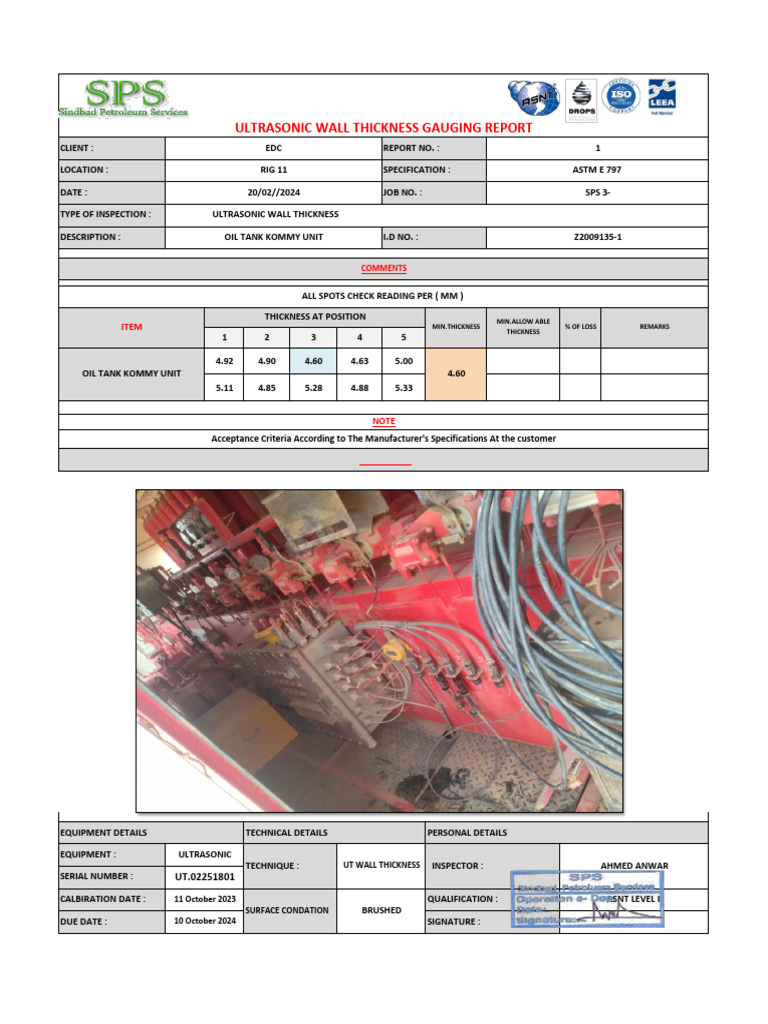 Oil Tank Kommy Unit | PDF