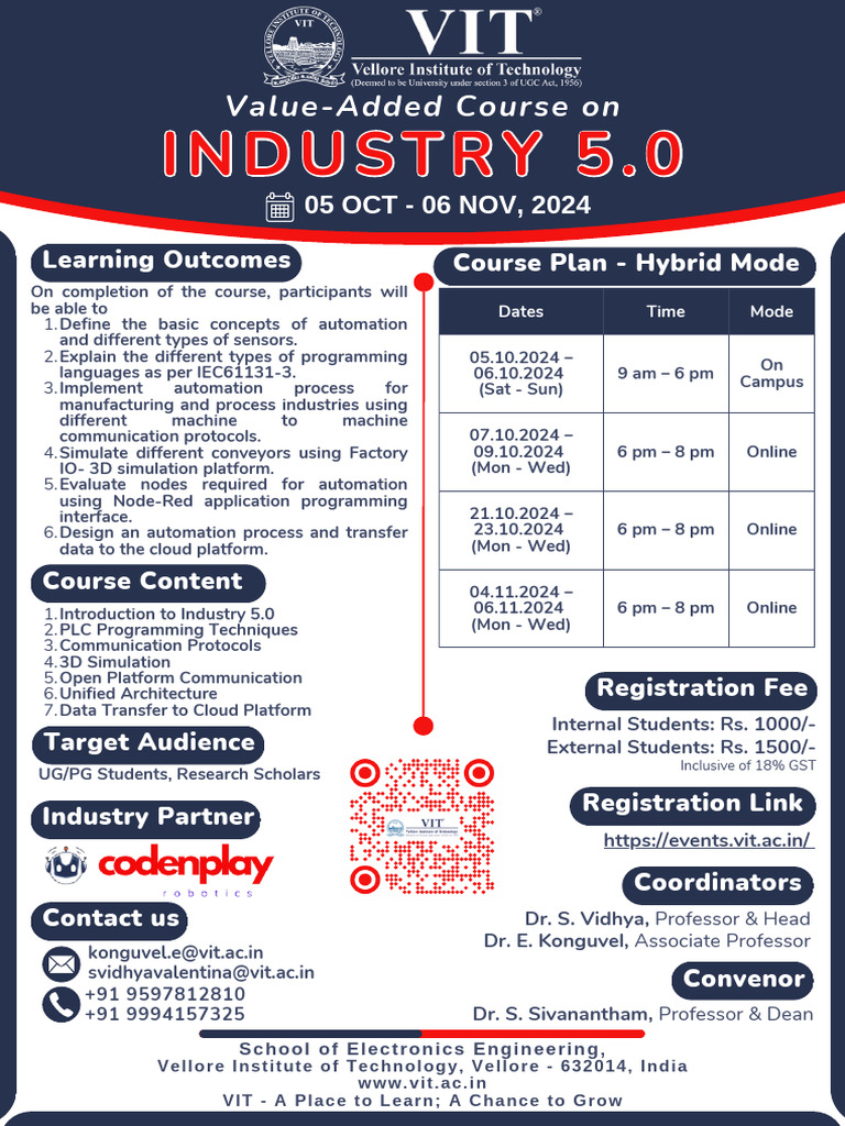 VAC Industry 5.0 Flyer 2024 | PDF | Information Technology | Art