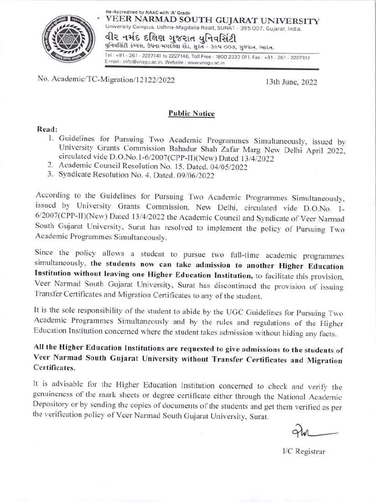 Public Notice_Migration | PDF