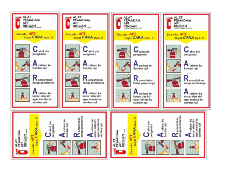 Penggunaan APAR | PDF