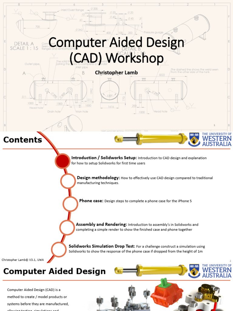 CAD Workshop MK3.1 | PDF