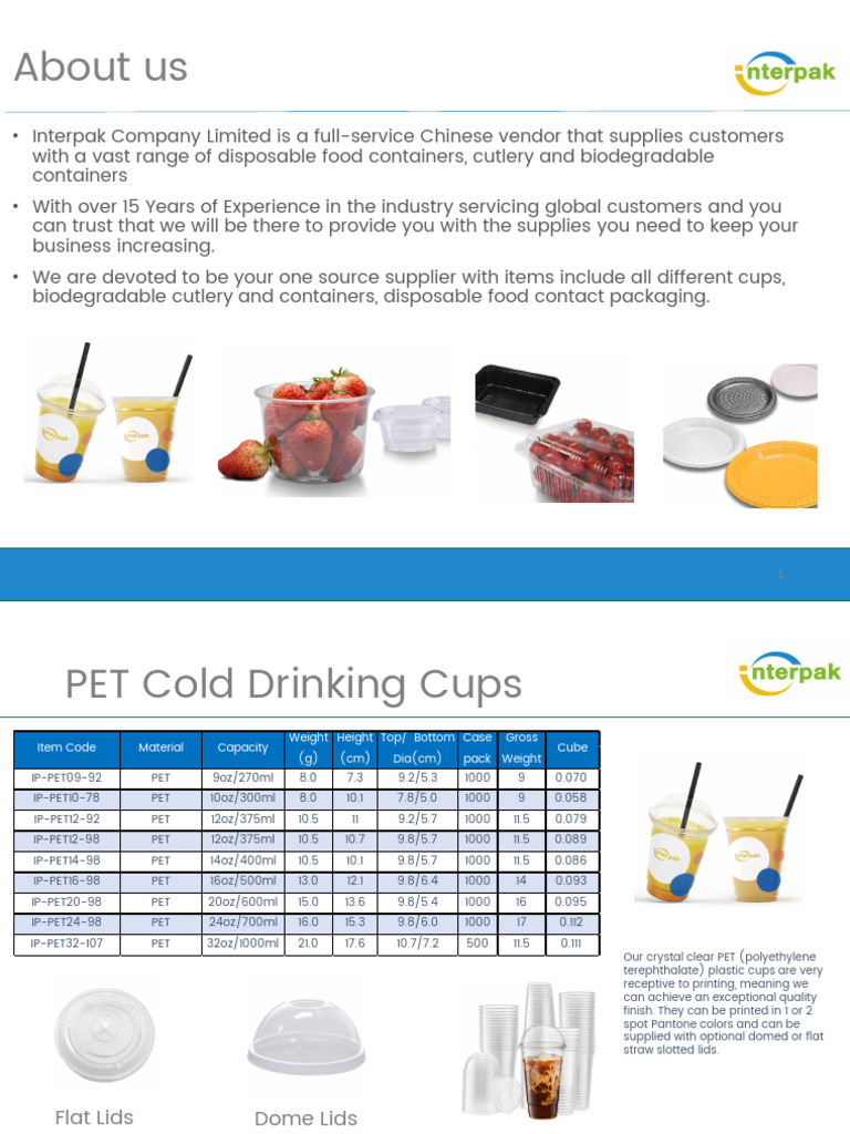 Interpak Company Limited Presentation- April, 2022 - 图册A4 | PDF ...