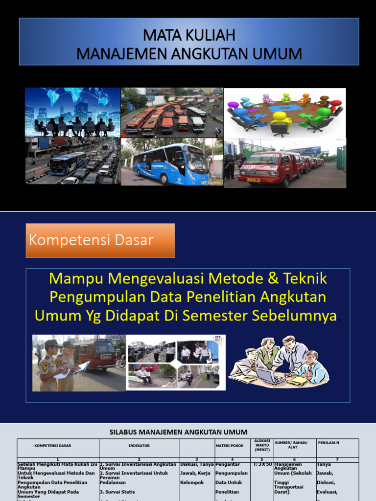 Kuliah 01 - Mau - MPB - Aj-516 Pengumpulan Data Teknis & Analisis | PDF