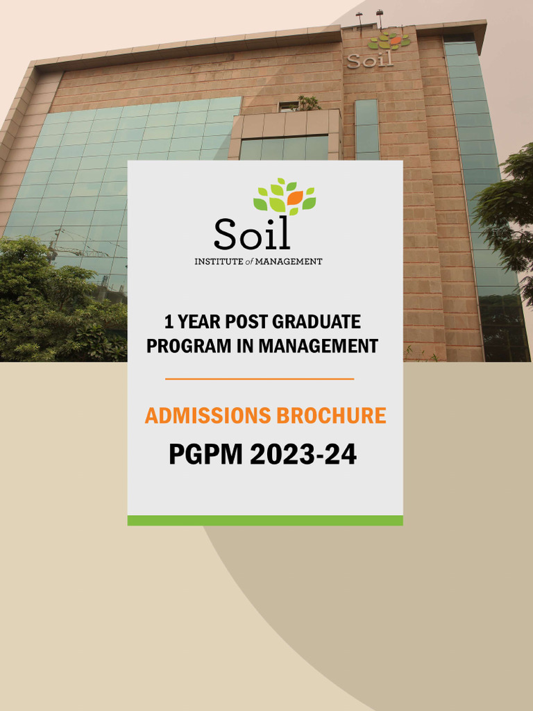 PGPM BL Brochure | PDF