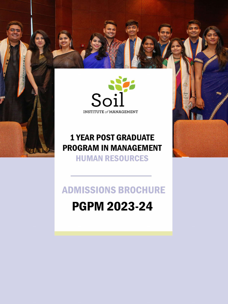 PGPM HR Brochure | PDF