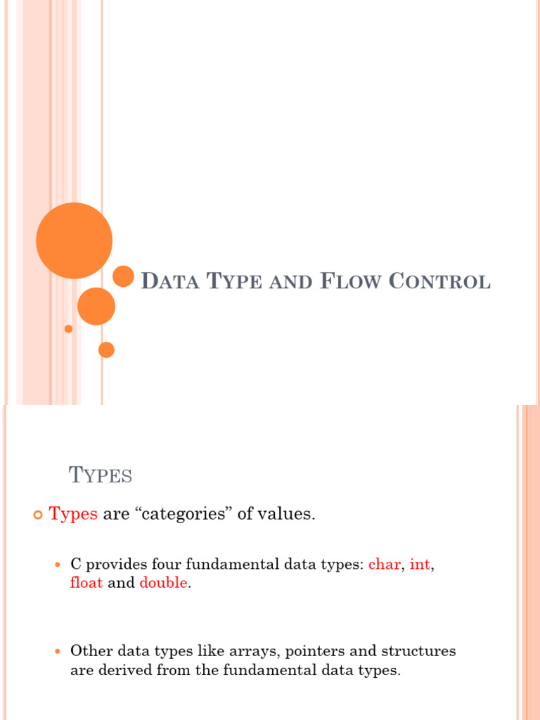DataType FlowControl | PDF DataType FlowControl | PDF