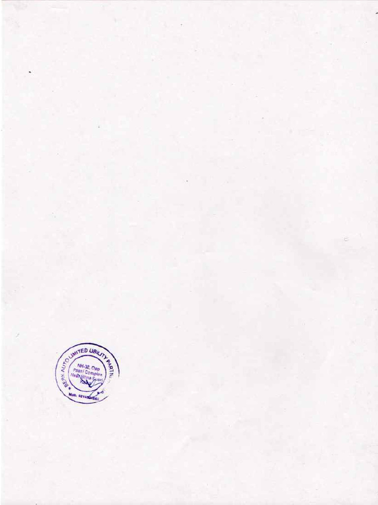 Berk Auto Kalka Stamp | PDF