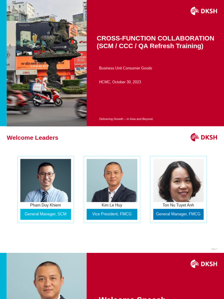 Cross-Function Collaboration (SCM-CCC-QA Refresh Training) - Final ...