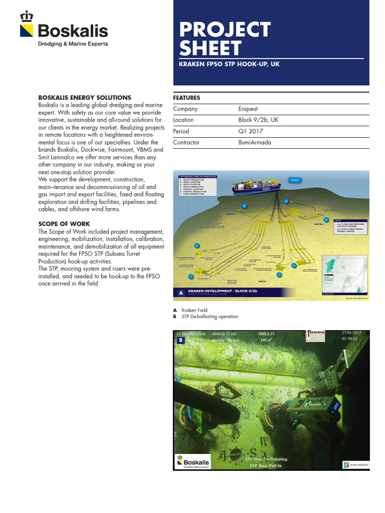 Fpso STP Hook-Up Kraken | PDF
