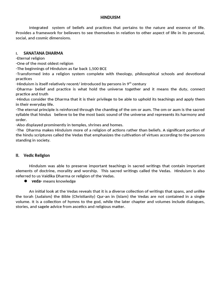 Hinduism | PDF