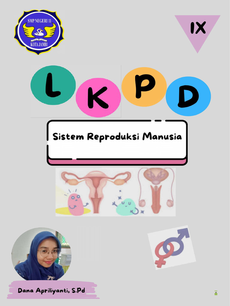 Organ Reproduksi Manusia - LKPD SMPN 11 | PDF