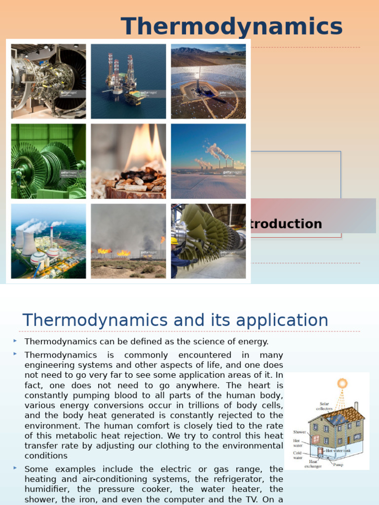 02.lecture 02 Introduction To Thermodynamics | PDF