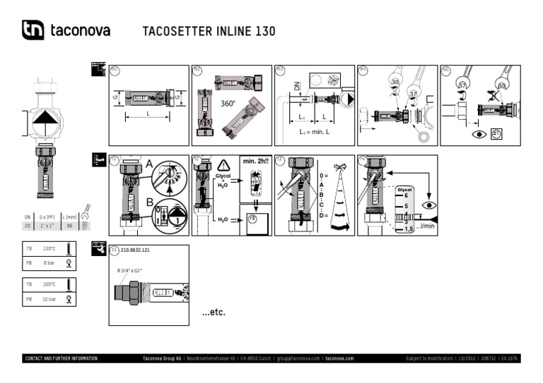 EA TacoSetter Inline | PDF