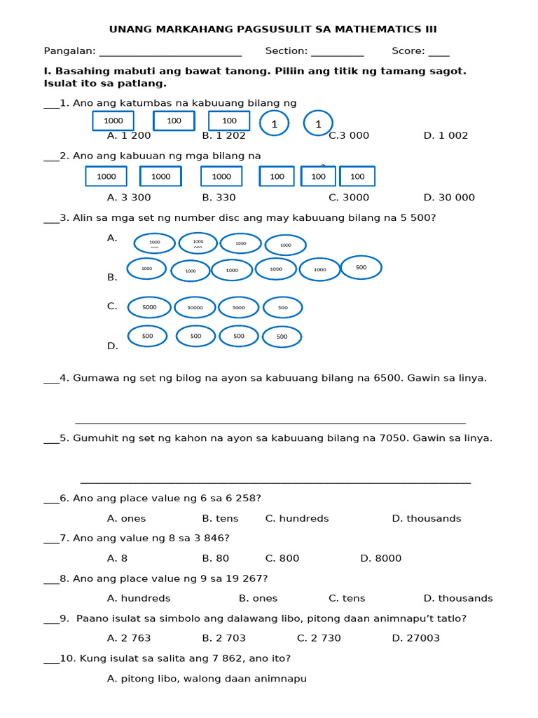 Math 3 Q1 | PDF | Teaching Methods & Materials
