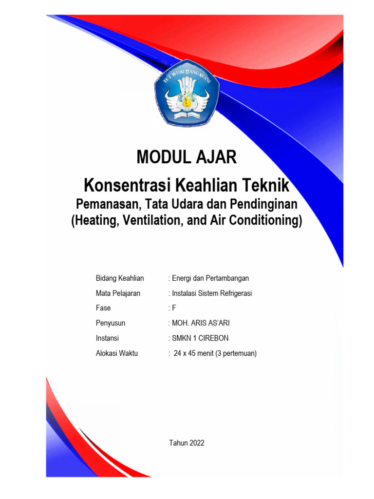 MODUL AJAR Konsentrasi Keahlian Teknik P | PDF