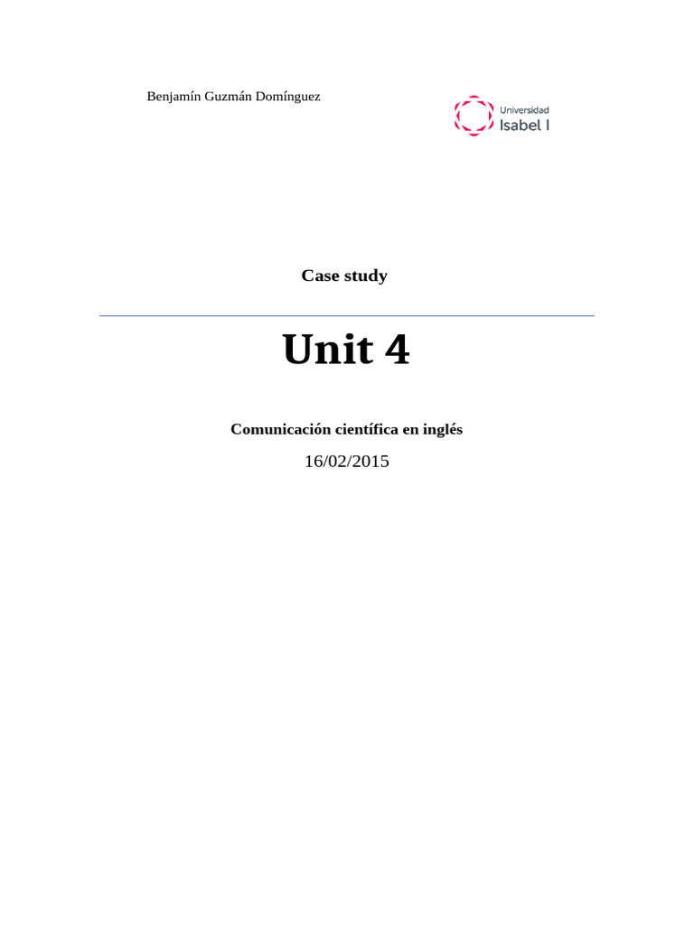Study Case UD4 | PDF