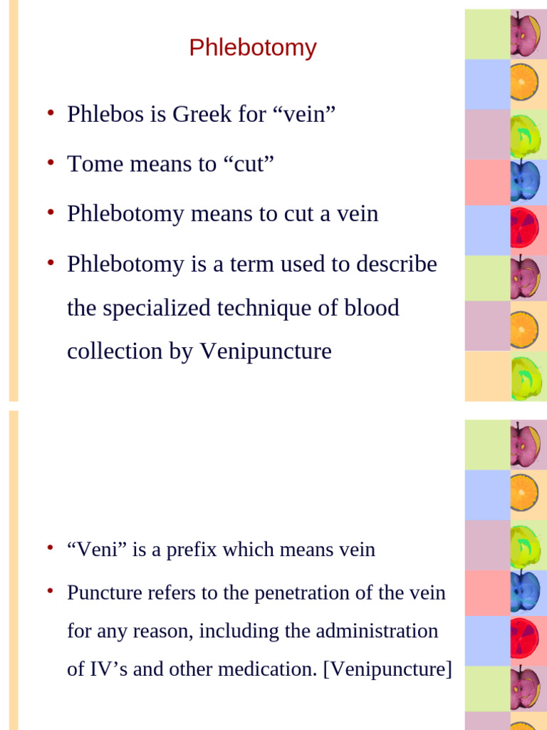 Phlebotomy | PDF