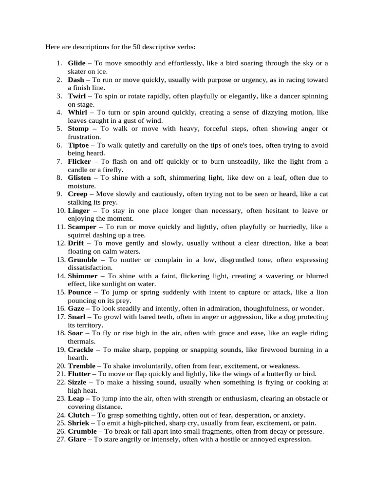50 Vocabs | PDF