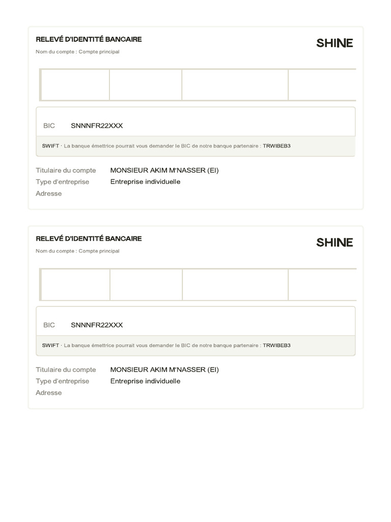 Rib - Monsieur Akim M'nasser | PDF