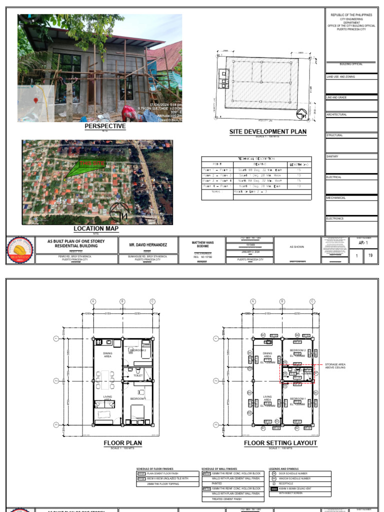 Hernandez As Built | PDF