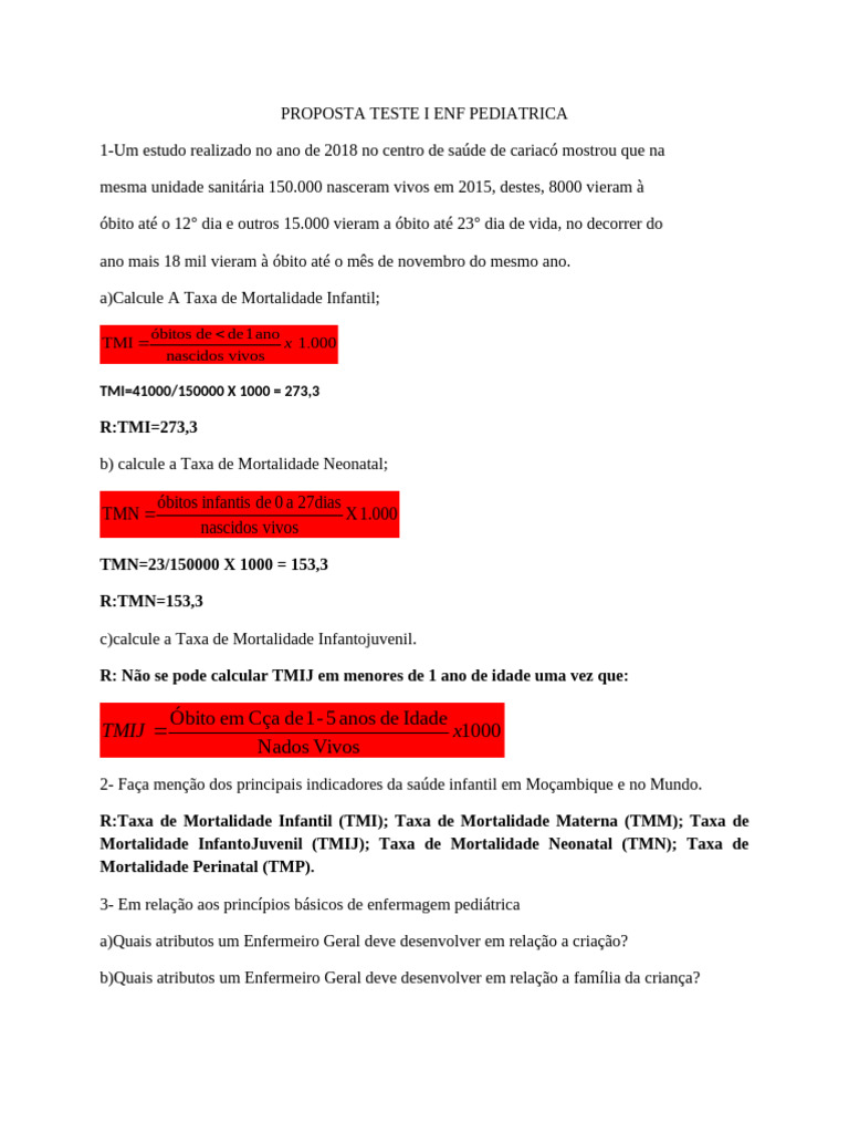 Corecao Acp 1 Pediatria | PDF