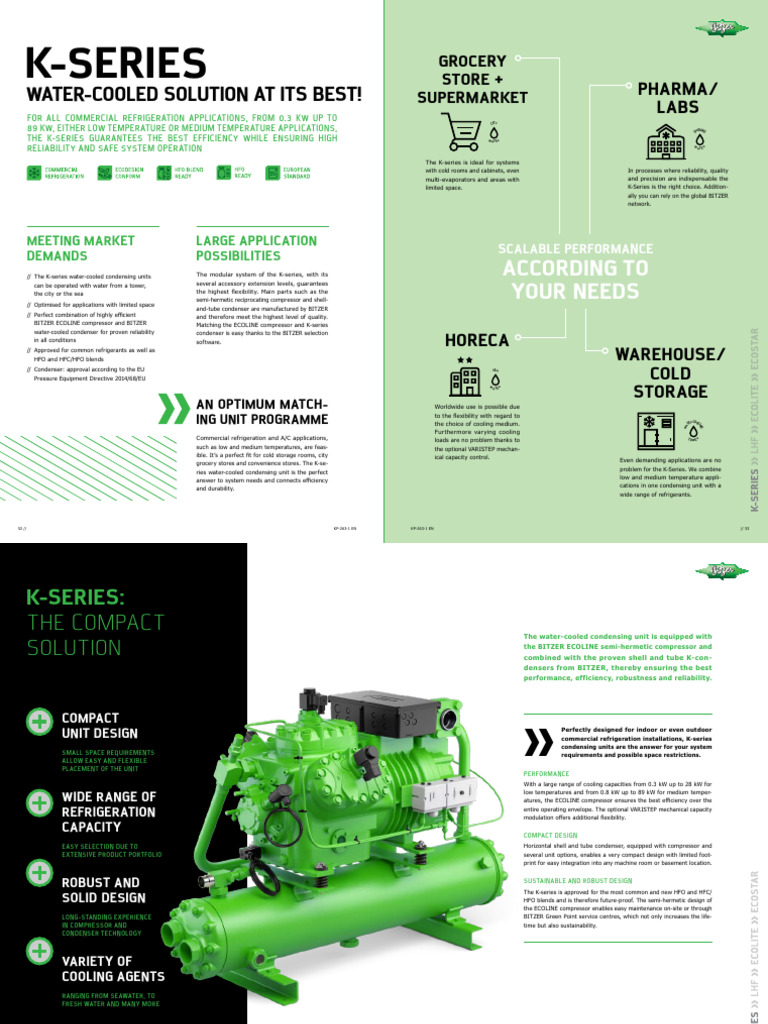 Water Cooled Condenser | PDF