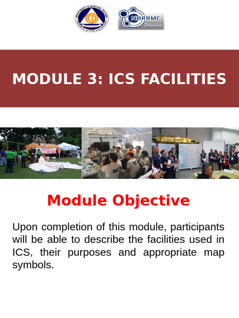 Module 3 - ICS Facilities | PDF