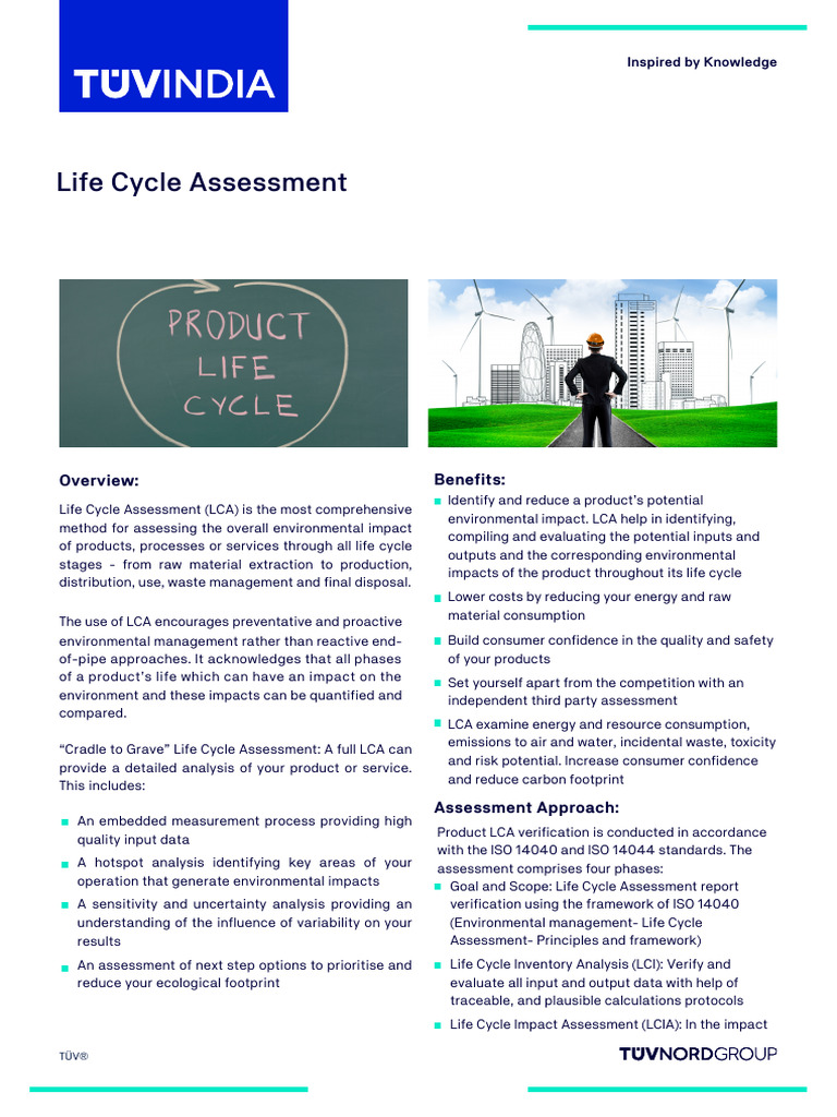 Life Cycle Assessment | PDF | Life Cycle Assessment | Technology ...