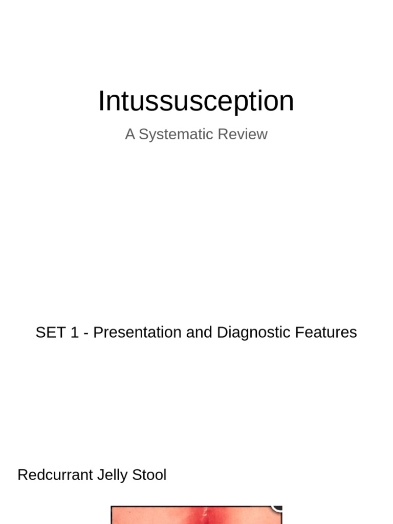 Intussusception | PDF