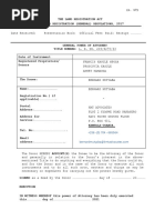Form LRA 9 GENERAL APPLICATION FOR REGISTRATION | PDF | Notary Public ...