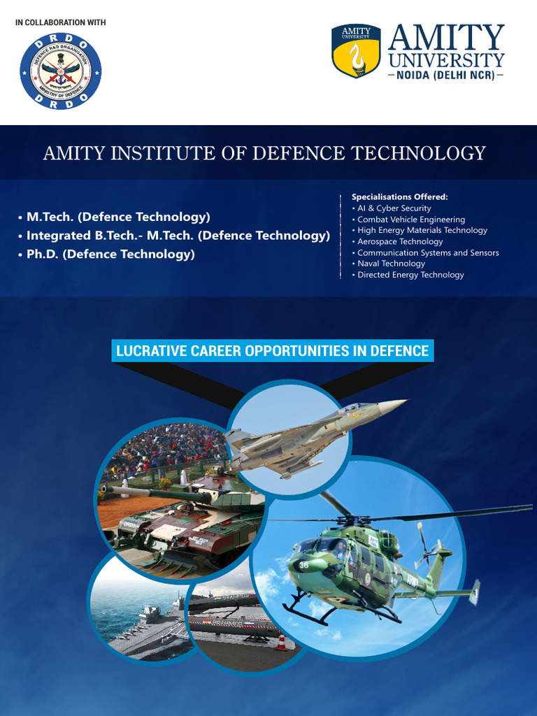 Defence Technology Noida Single Page | PDF