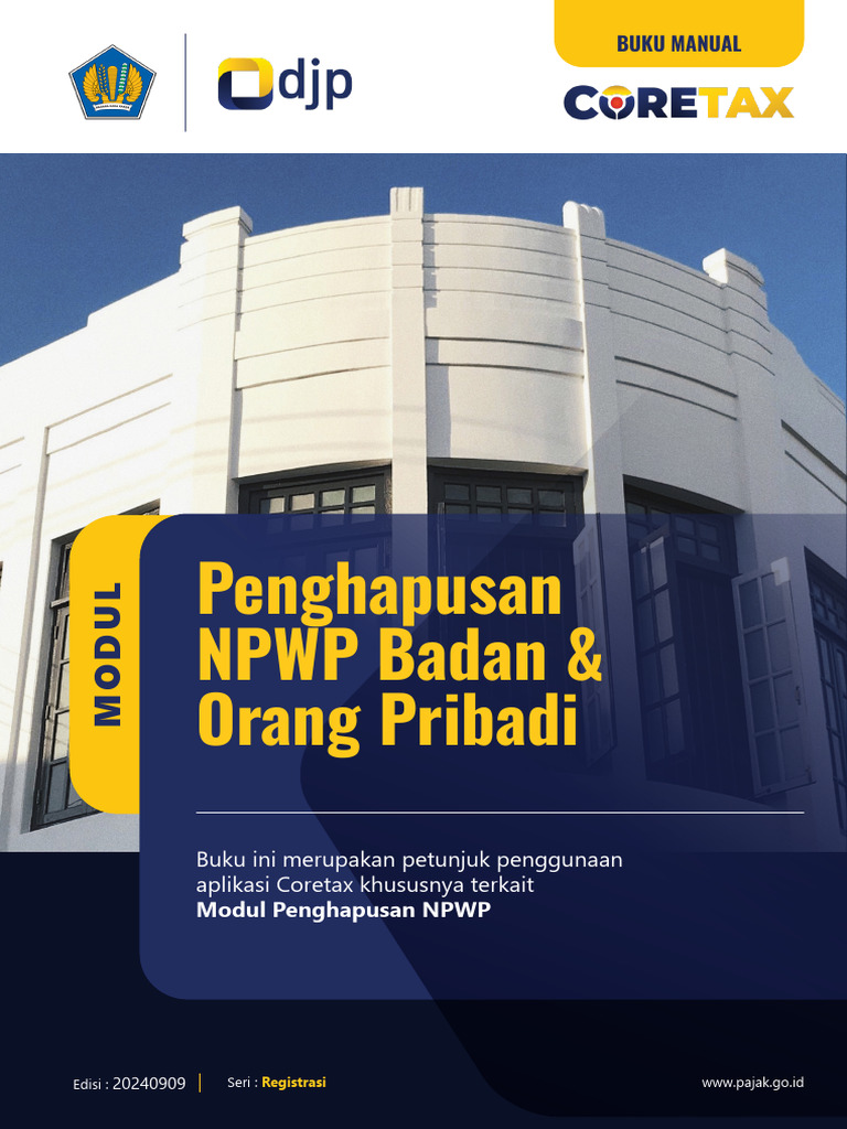 08. Penghapusan NPWP Badan Dan OP | PDF