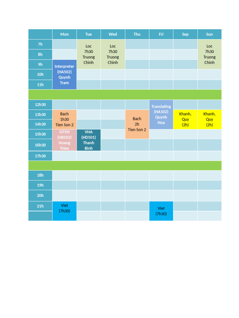 TIME TABLE 2 ( 2023-2024.) | PDF