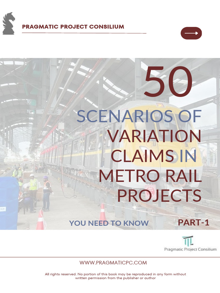 50 Scenarios of Variation Claims in Railway Projects 1725374119 | PDF ...