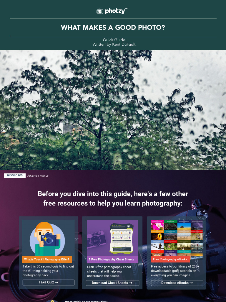 What Makes A Good Photo | PDF