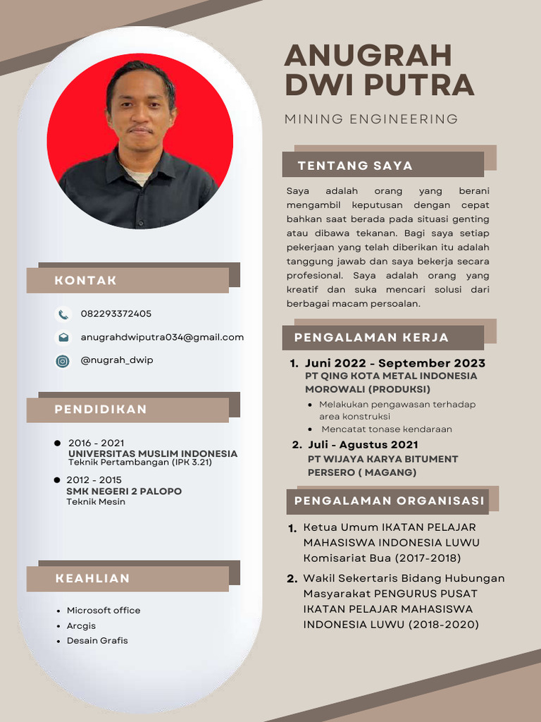 CV Anugrah Dwi Putraaaaaaa | PDF