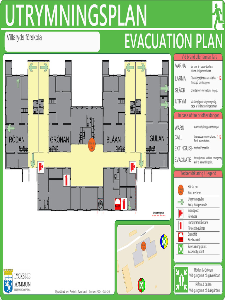 Utrymningsplan | PDF