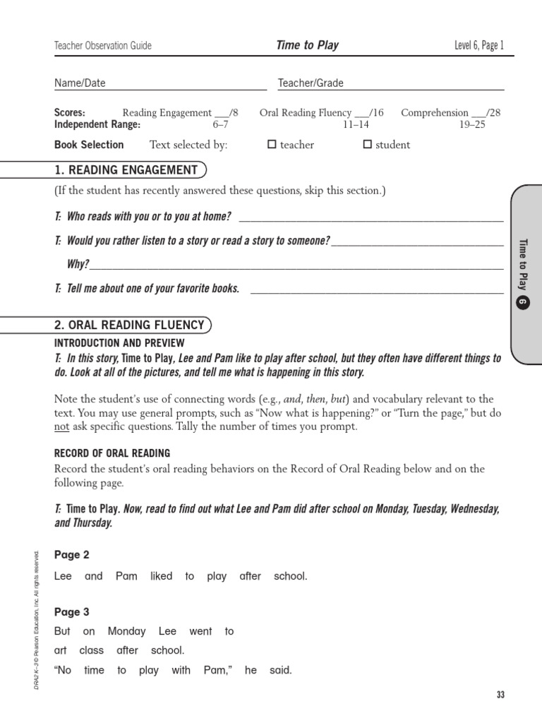 Level 6 - Timetoplay | PDF