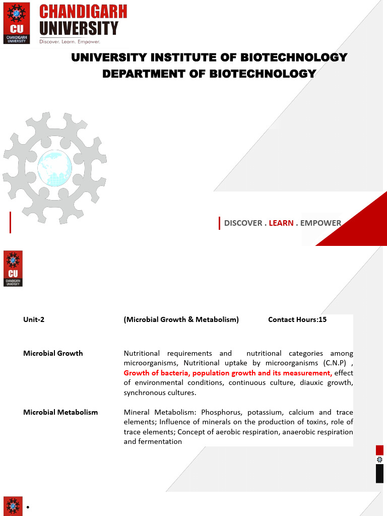 Growth and Reproduction of Bacteria (1) (Autosaved) | PDF