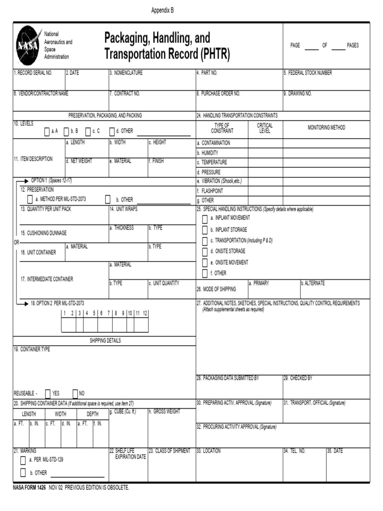 1426 Form&instruc | PDF