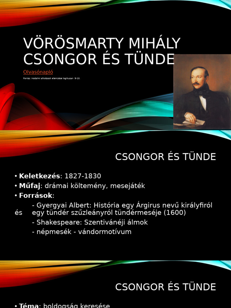 02 - Vörösmarty Csongor És Tünde | PDF