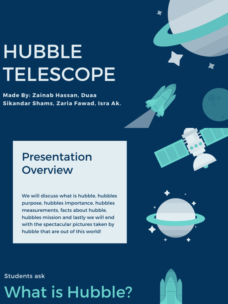 Hubble Telescope | PDF