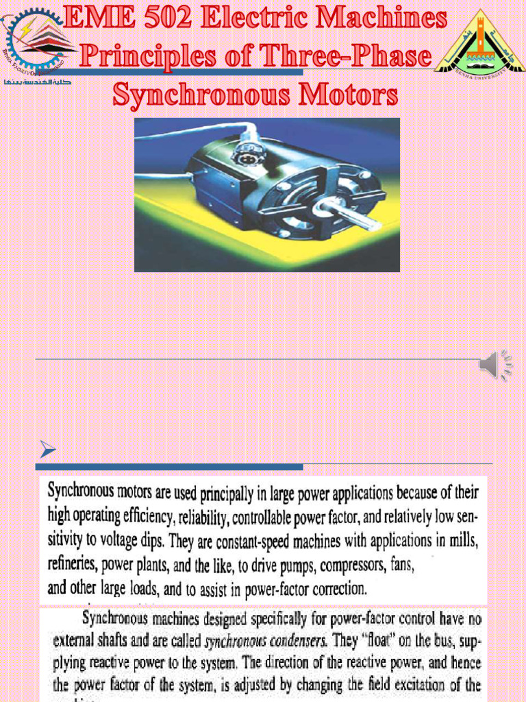 EME 502 Electric Machines Lec # 11 | PDF